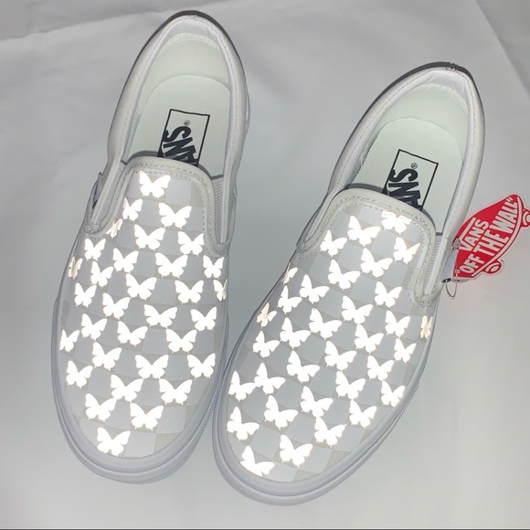 Vans | Shoes | Butterfly Reflective Vans | Poshmark